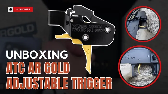 ATC AR Gold Adjustable Trigger Review: A Sleek AR Upgrade